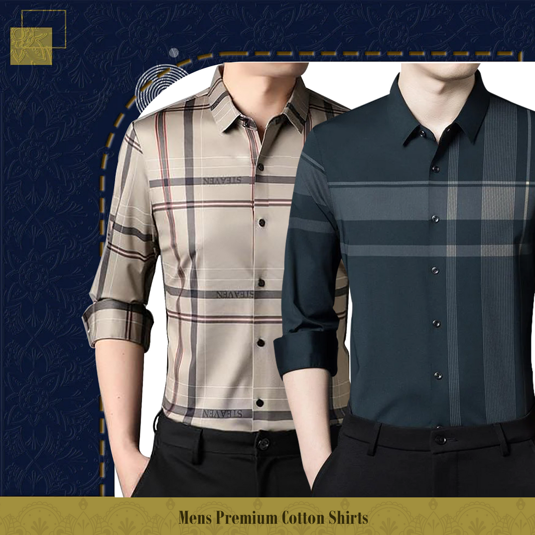 Men's Luxury Premium Cotton Shirt – MEN IN CROWN